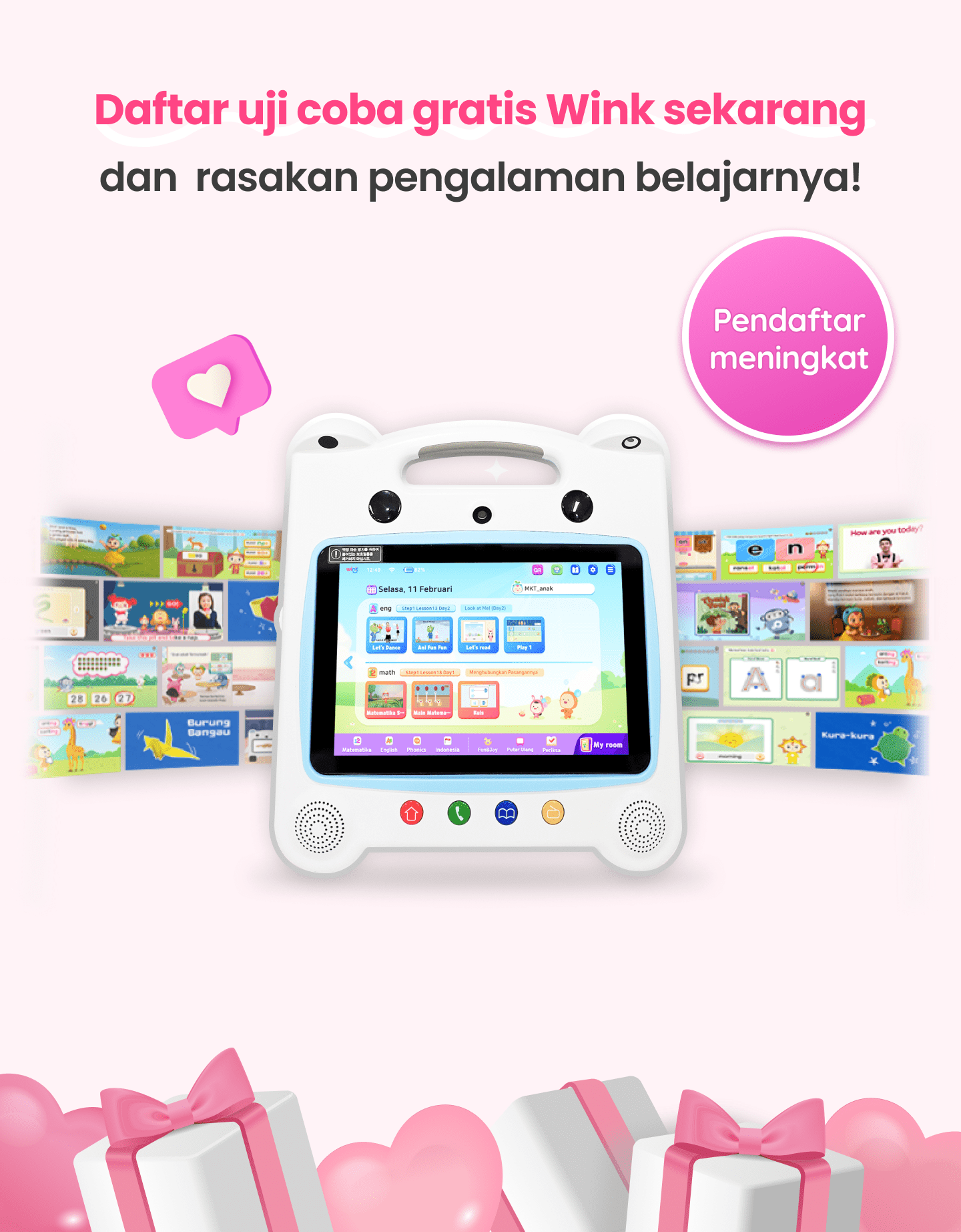 Wink - Pendidikan Inovatif Korea untuk Anak 3-7 tahun.